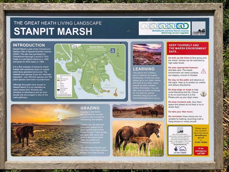 Stanpit Marsh Circular Walk - Christchurch - Dorset Walks