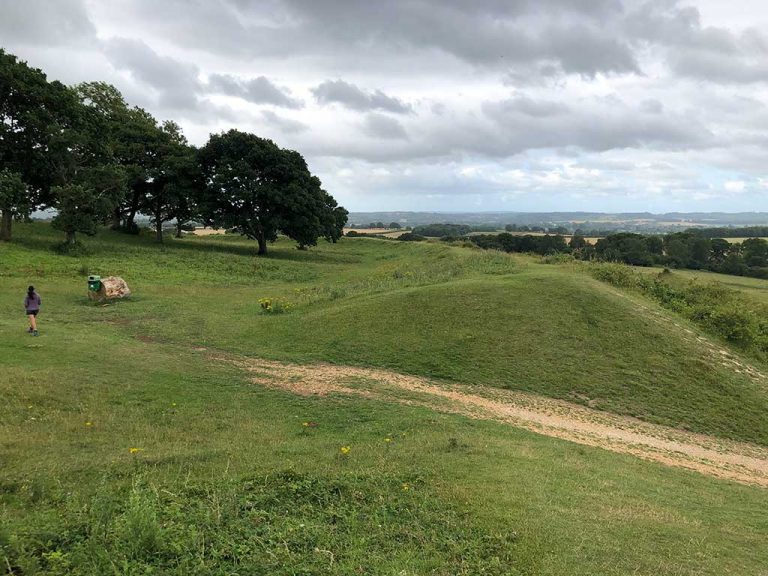 Badbury Rings Hill Fort - Dorset Walks