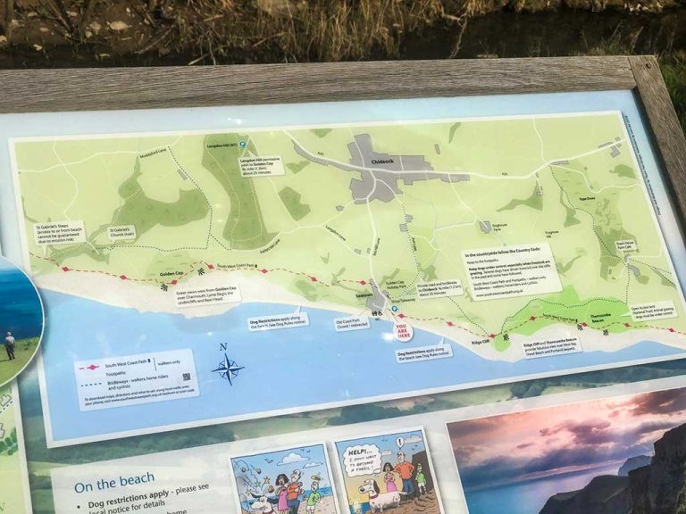 Seatown Dorset - A small village with shingle beach - Dorset Walks