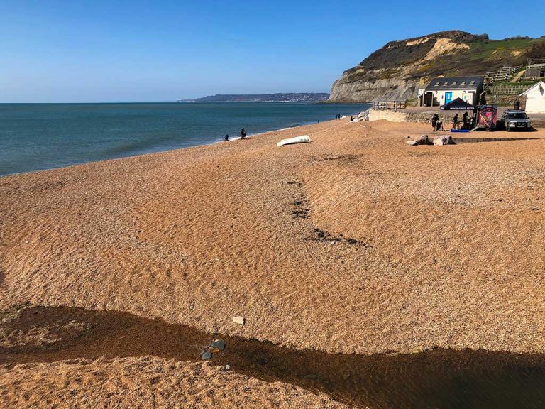 Seatown Dorset - A small village with shingle beach - Dorset Walks