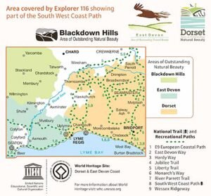 Ordnance Survey OS Maps of Dorset - Dorset Walks
