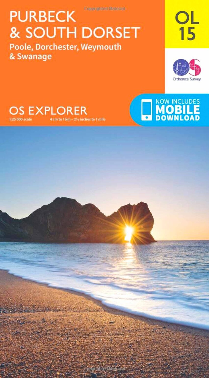 Ordnance Survey OS Maps of Dorset - Dorset Walks