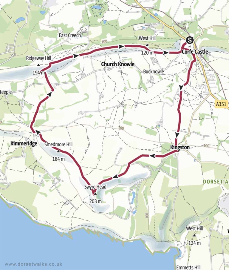 The Best Corfe Castle Walks - Dorset Walks