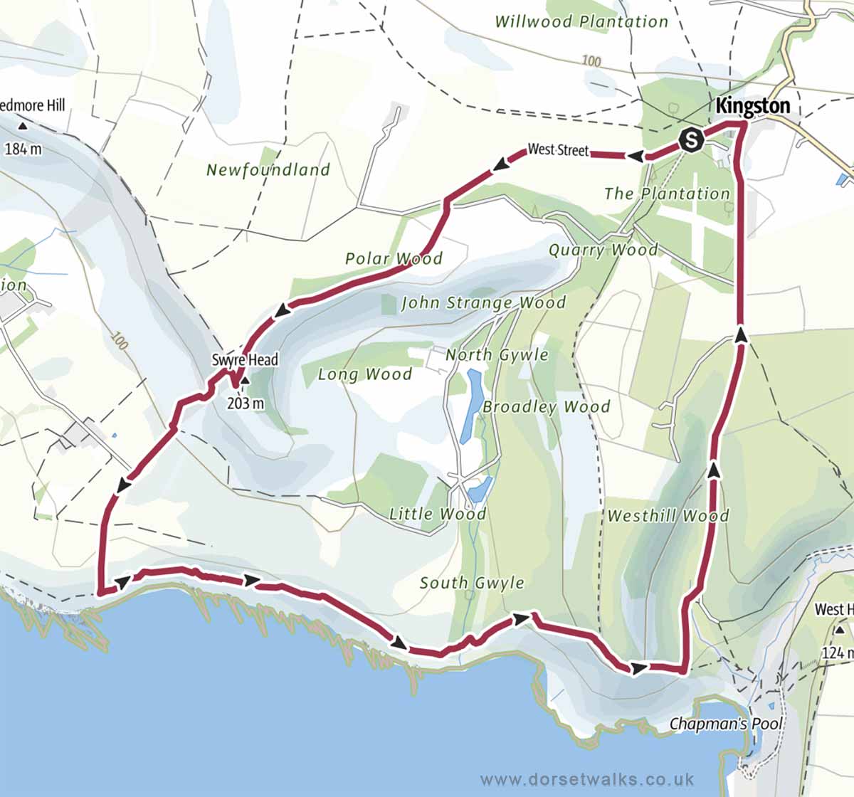 The Best Kingston Walks - Dorset Walks