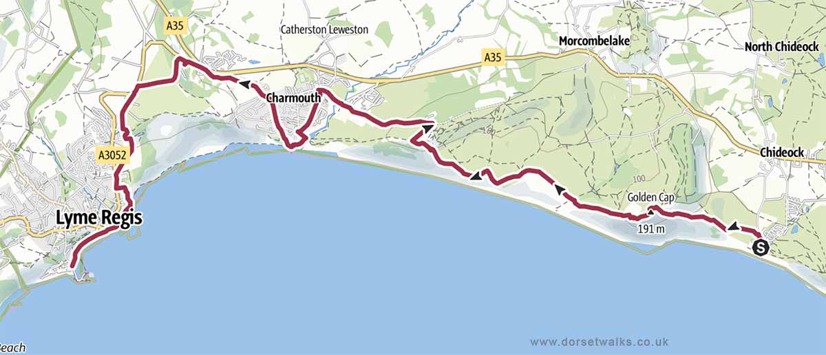 The Best Seatown Walks - Dorset Walks