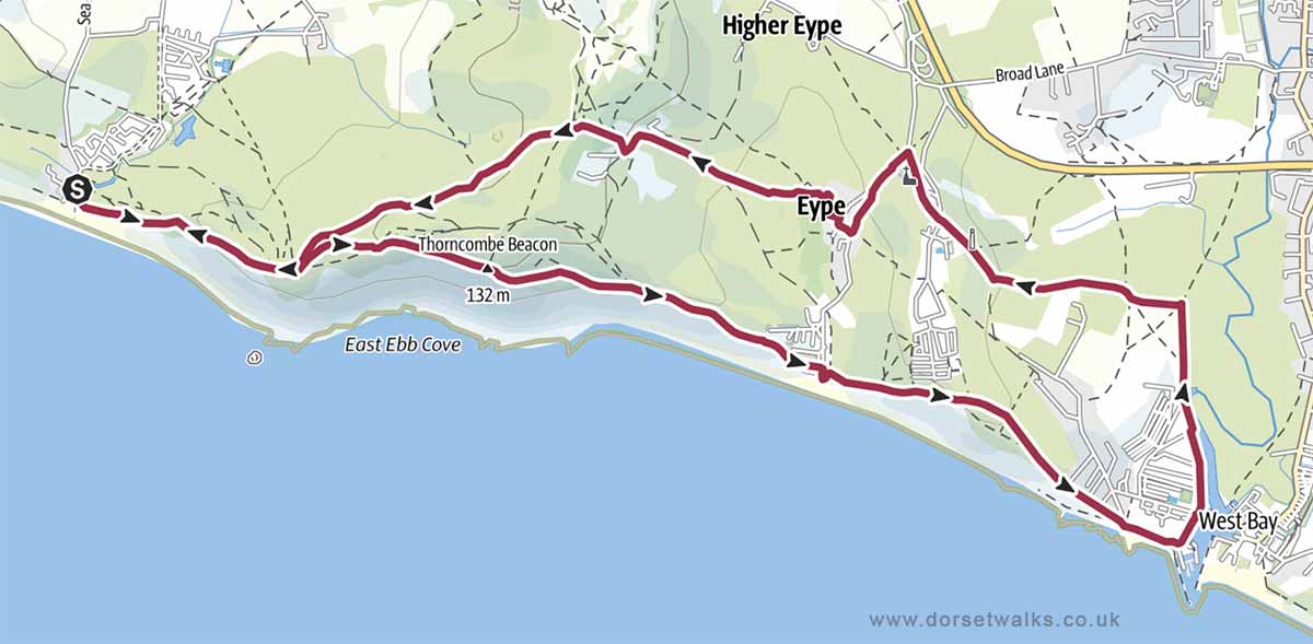 The Best Seatown Walks - Dorset Walks