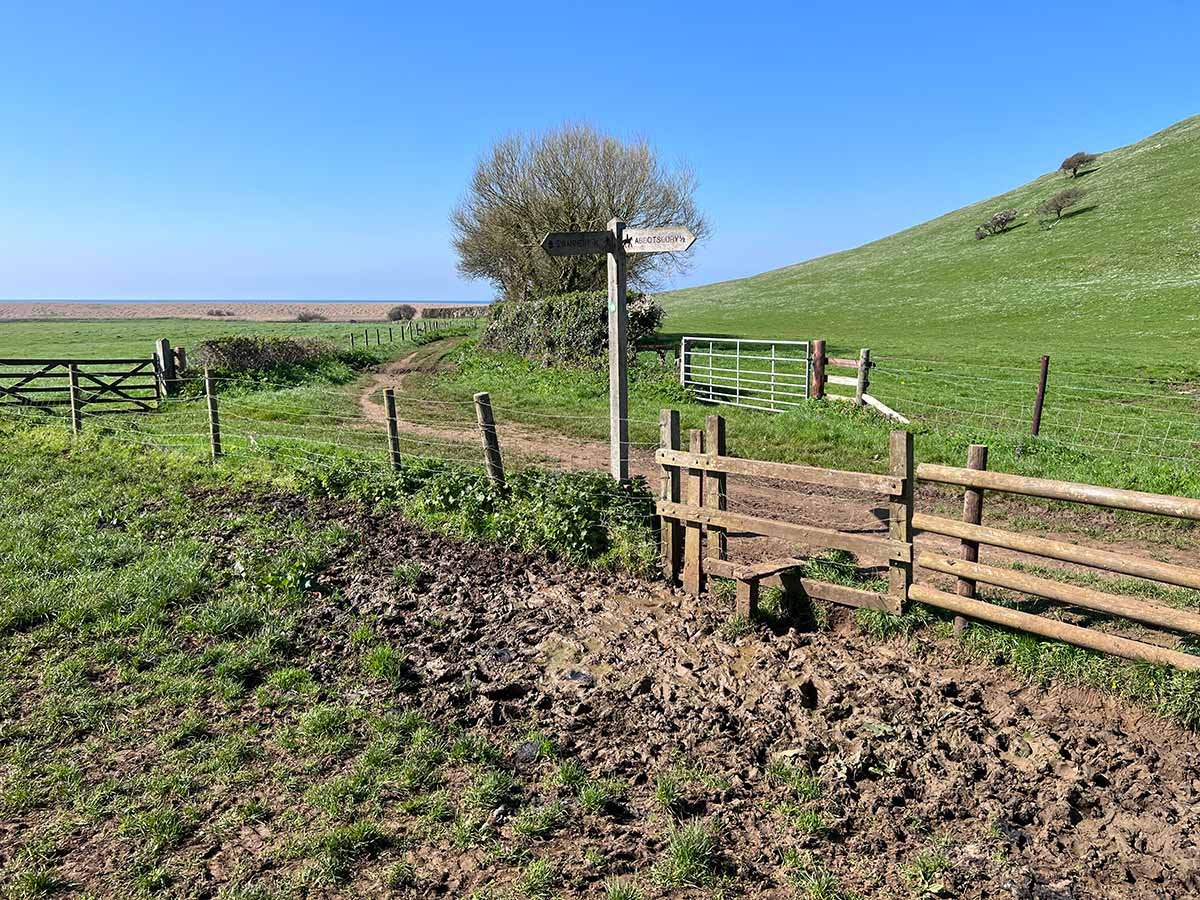 Abbotsbury to St Catherine's Chapel and Chesil Beach Walk