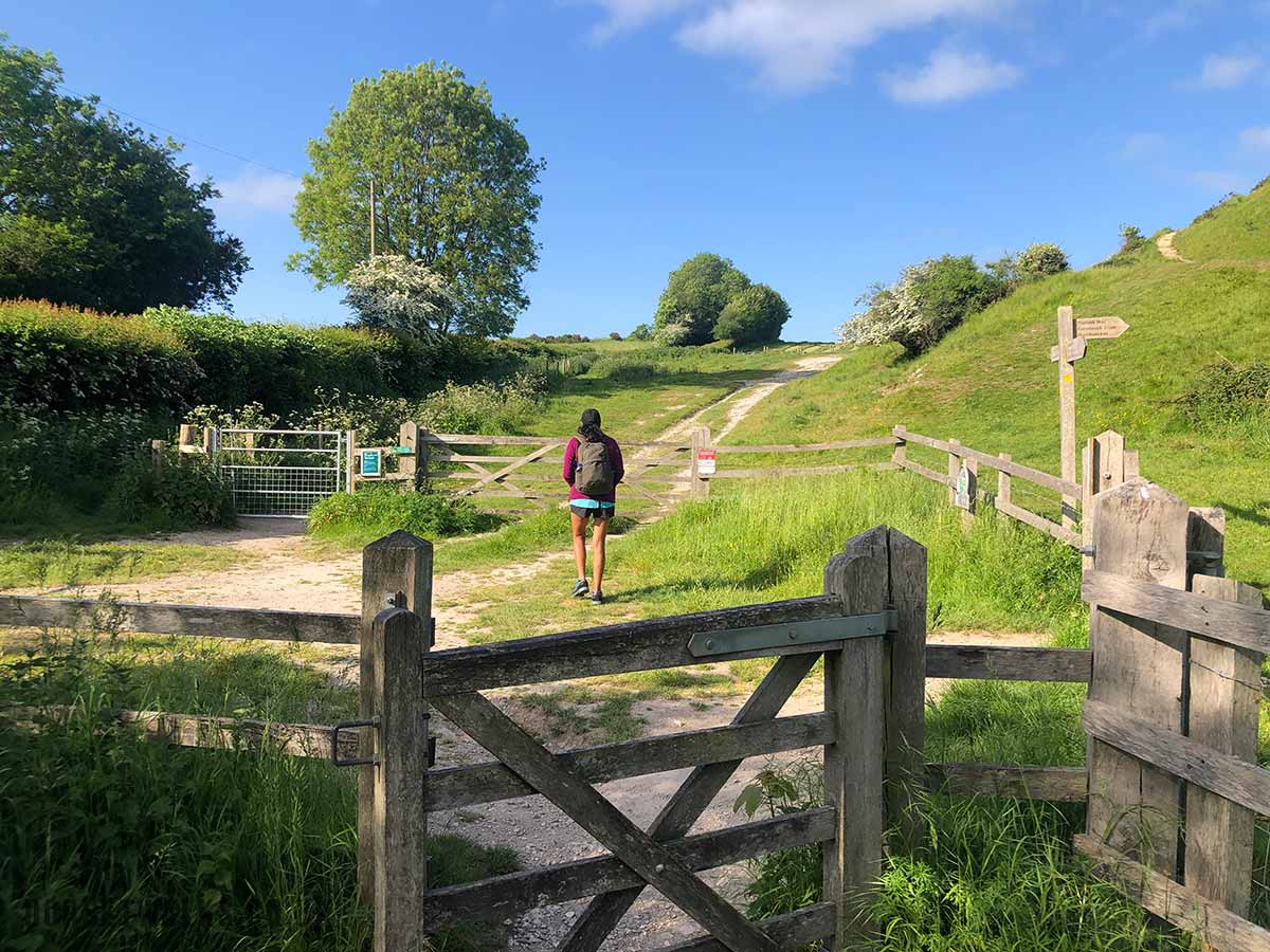 Corfe Castle to Kimmeridge and Kingston Walk 9.6 miles