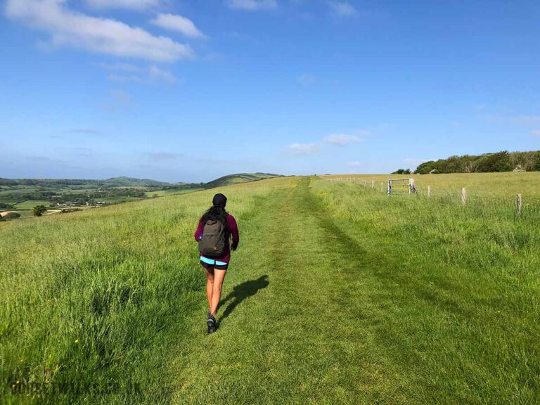 Corfe Castle to Kimmeridge and Kingston Walk 9.6 miles