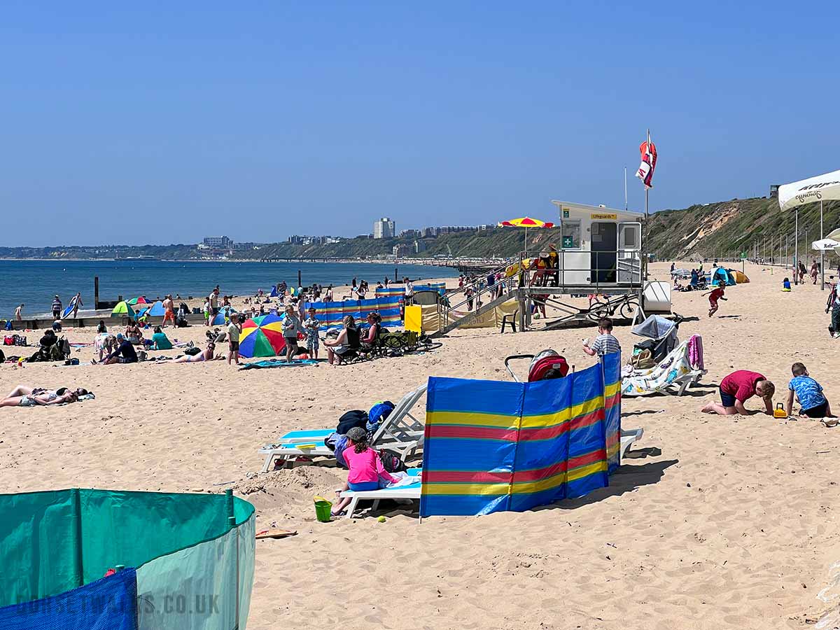 Mudeford Sandbank to Bournemouth Pier Walk 7 miles one-way