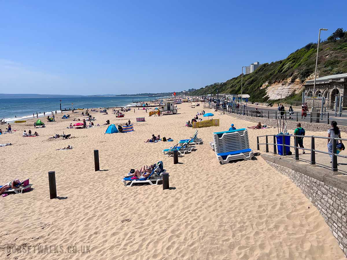 Mudeford Sandbank to Bournemouth Pier Walk 7 miles one-way