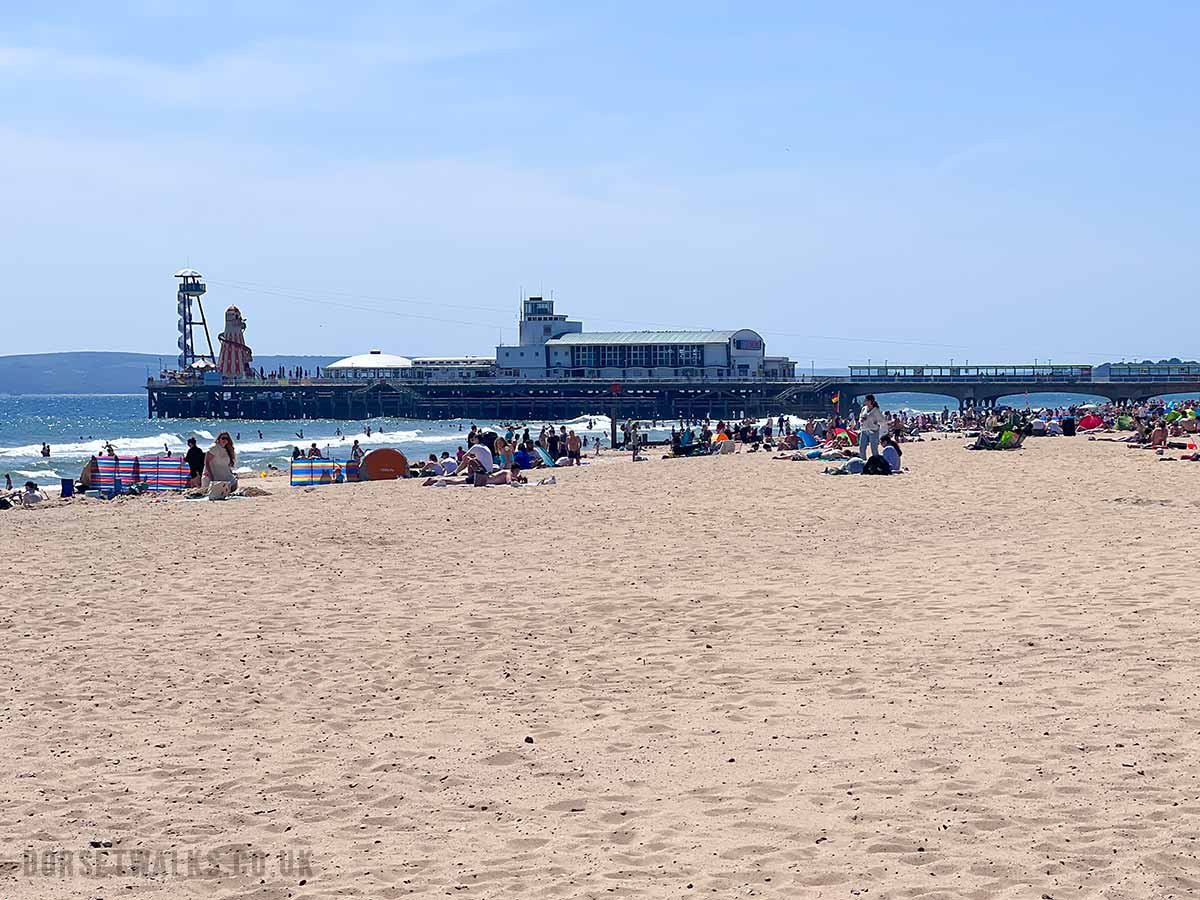Mudeford Sandbank to Bournemouth Pier Walk 7 miles one-way