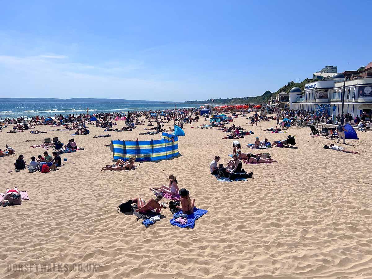 Mudeford Sandbank to Bournemouth Pier Walk 7 miles one-way